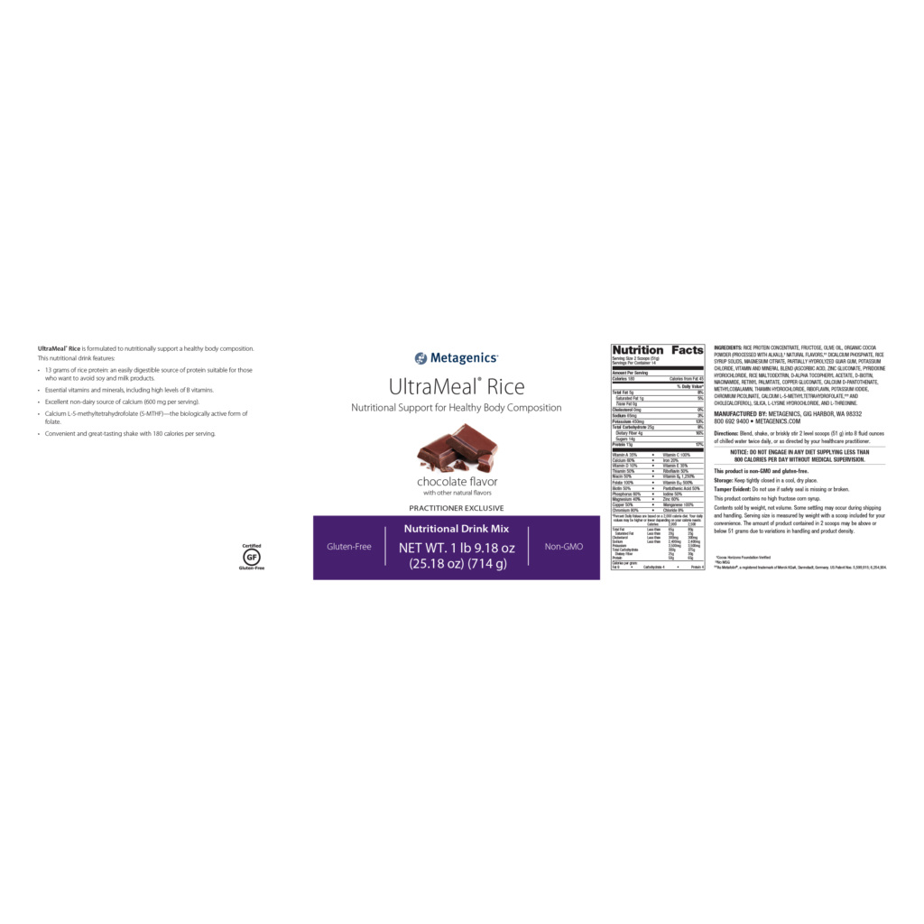 UltraMeal Rice | BodyLogicMD