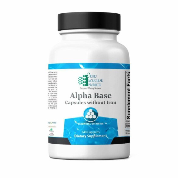 Alpha Base Capsules Without Iron | BodyLogicMD