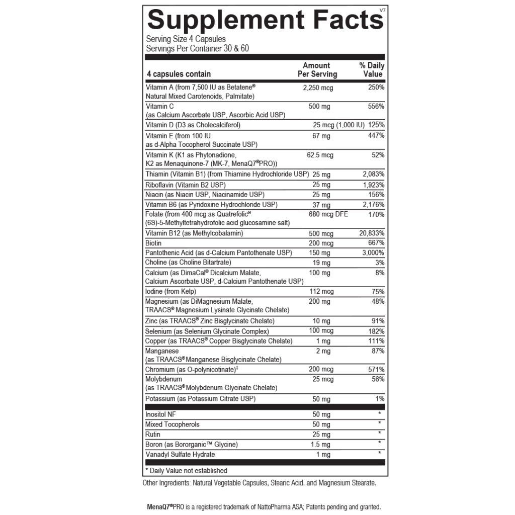 Alpha Base Capsules Without Iron | BodyLogicMD